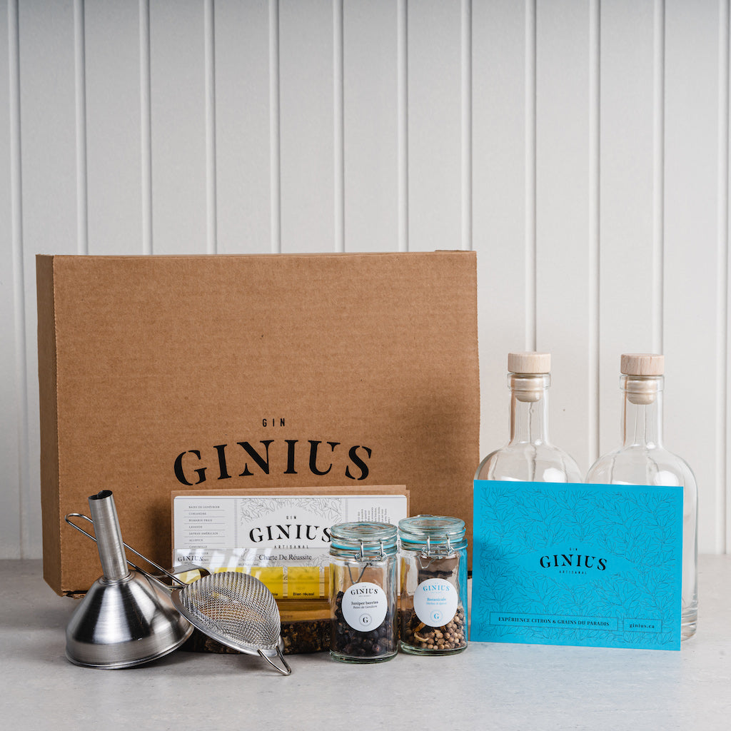 Ginius GinKit - Ensemble complet – Ginius - Gin Artisanal
